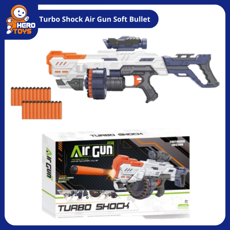 TURBO SHOCK AIR GUN SOFT BULLET - imhero.biz @ Pusat Borong Hero