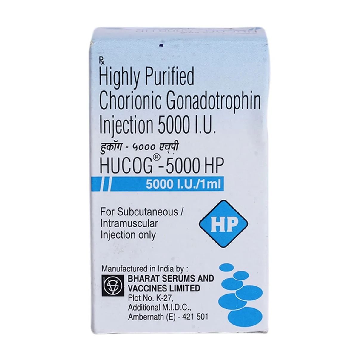 Highly Purified Chorionic Gonadotrophin 5000 I.U. Injection - TMEDS ...