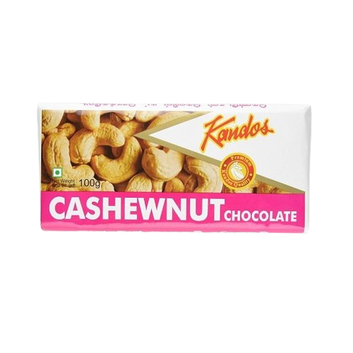 Kandos Cashewnut Chocolate 100g - Shop Fresh Groceries at Mahajana ...