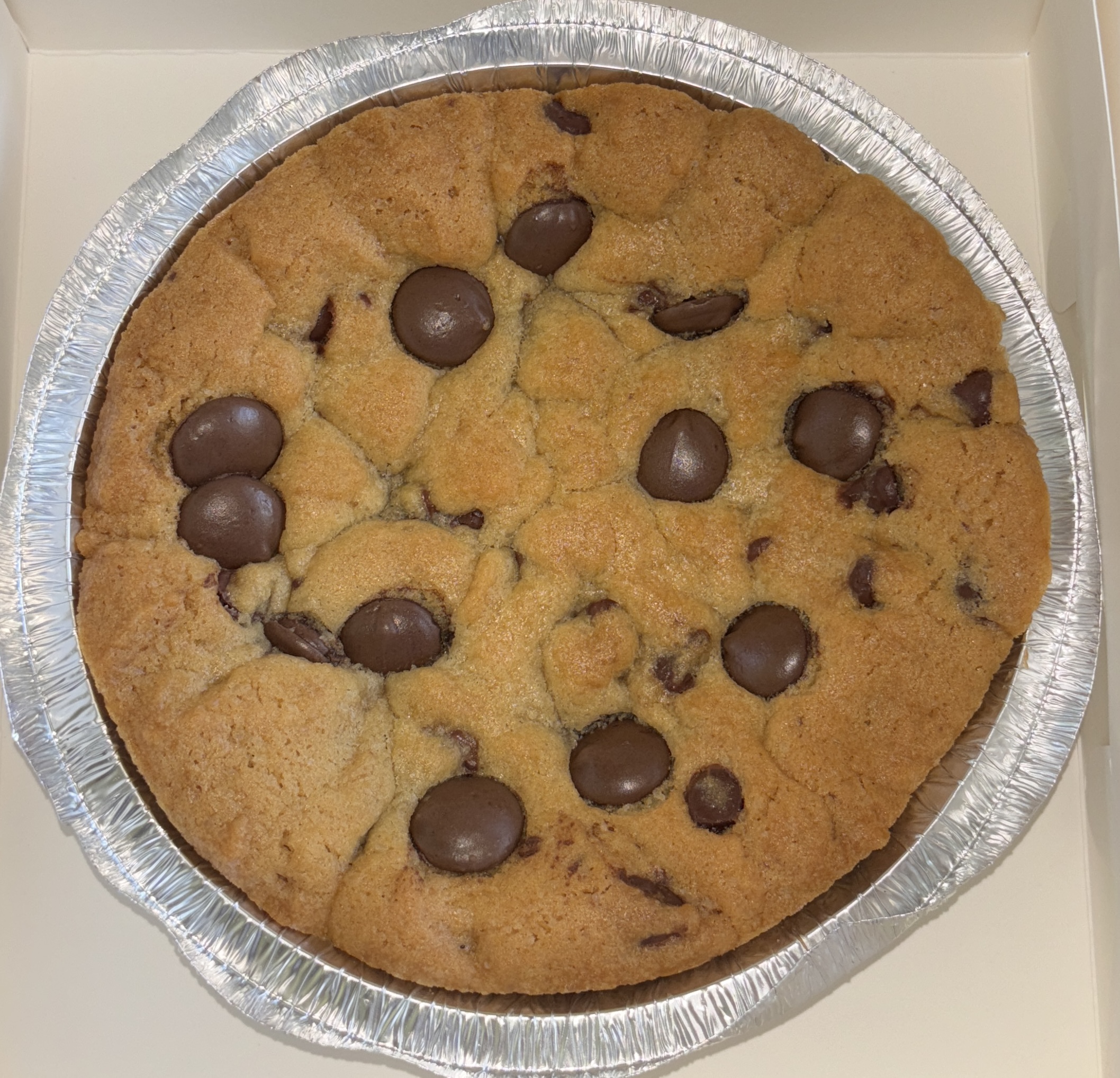 Chocolate Chip Cookie Cake - D Baked That | Take App