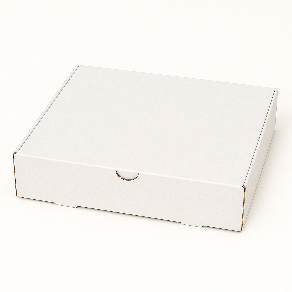 CATERING PLATTER BOXES - 15.5” x 11‘’ x 4’’/ WHITE WITHOUT WINDOW ...