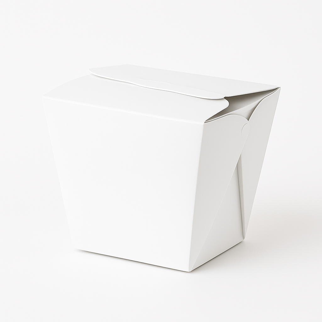CHINESE TAKEOUT PAILS - PLAIN WHITE - 3 SIZES - TAKEAWAY PACKAGING ...