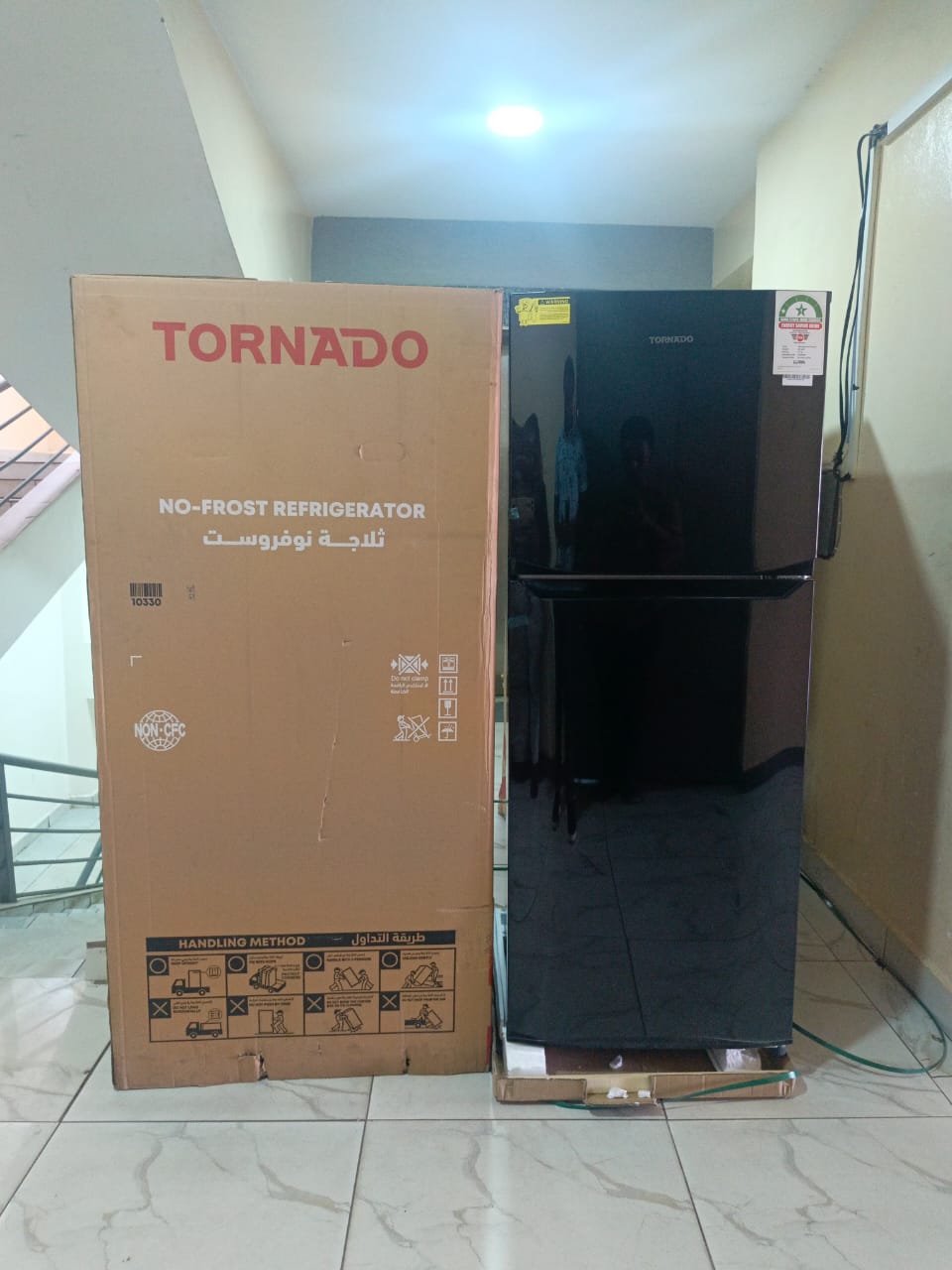 Tornado 304L Double Door Fridge - The A Thousands Smart Collections Jed