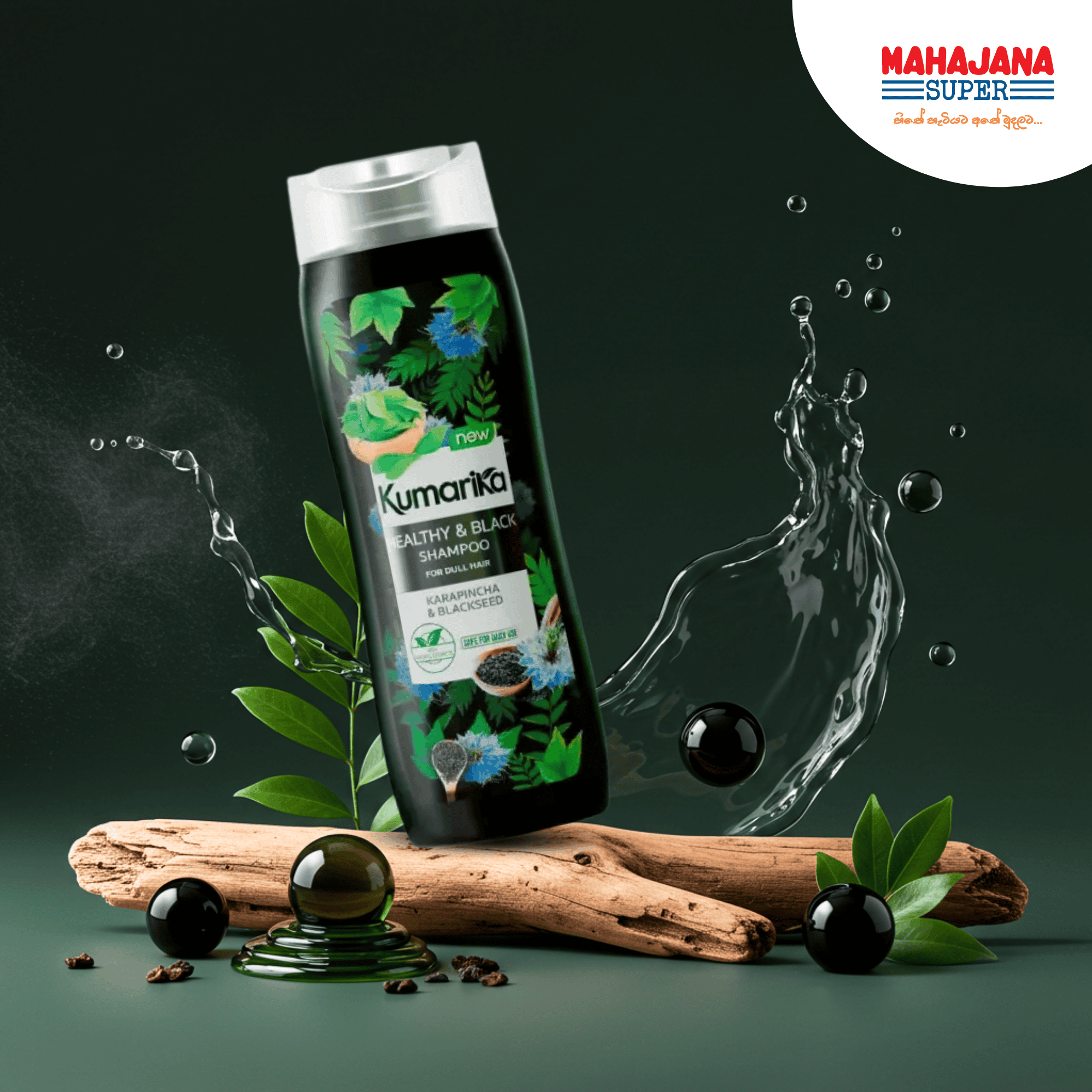 Kumarika Shampoo helthy & Black 180ml - Shop Fresh Groceries at ...
