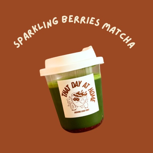Sparkling Berries Matcha - That Day At Home | Take App