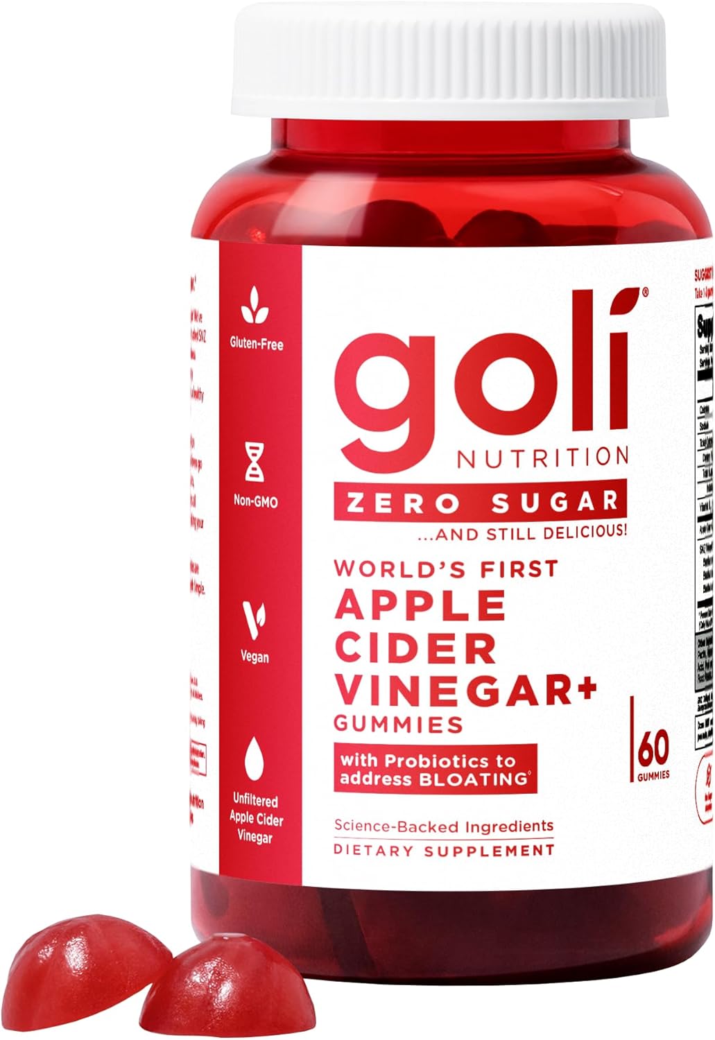 GOLI Zero Sugar Apple Cider Vinegar Gummies - ASON MARKET