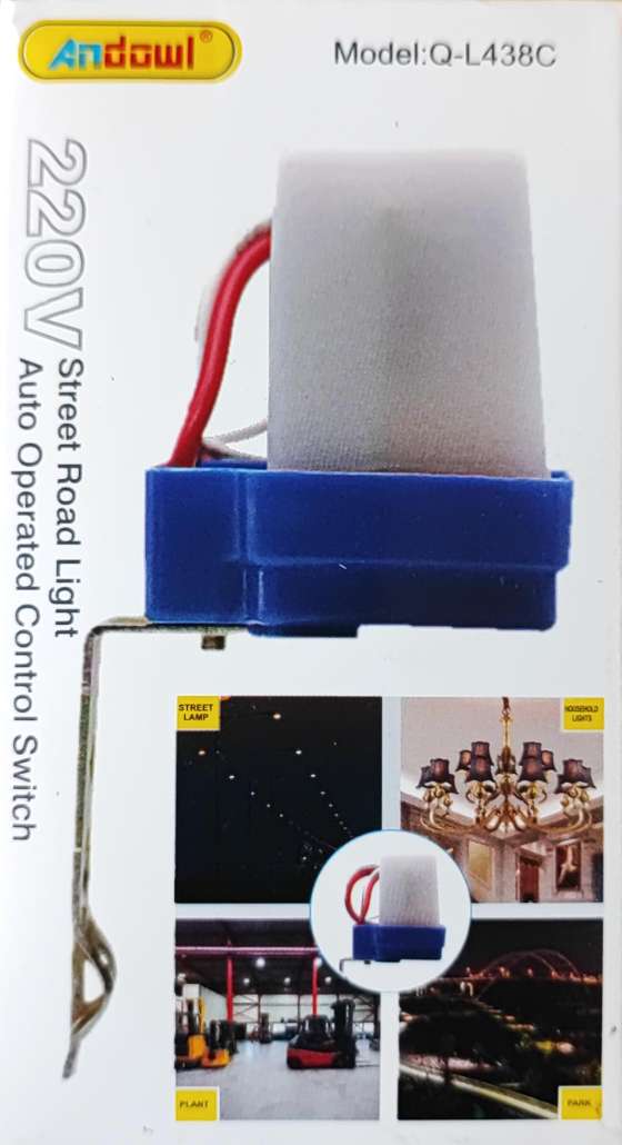 ANDOWL Q-L438C 220VAC Day/Night Switch - Automatic Lighting Control ...