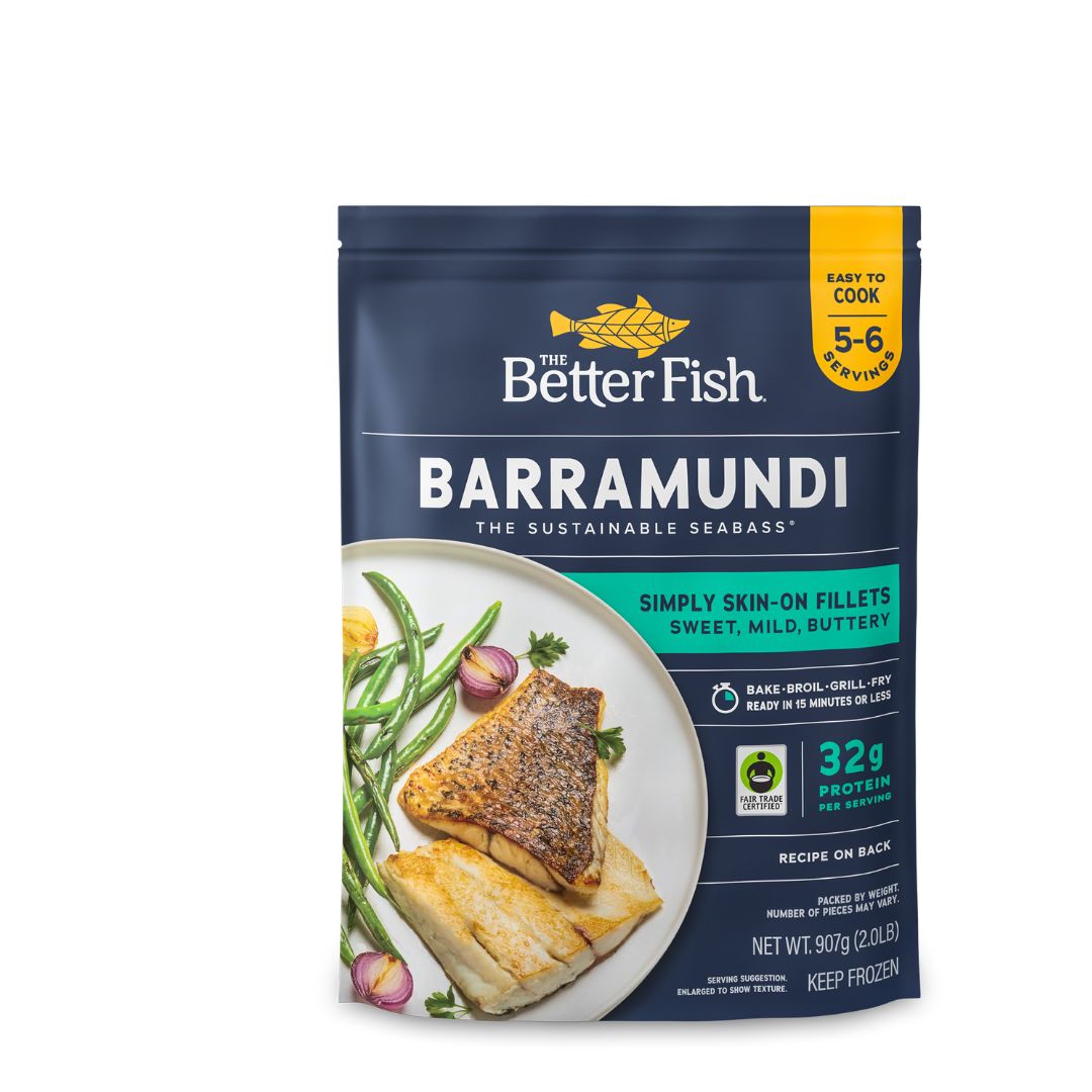 The Better Fish Barramundi Fillet Original (340g) - The Fish Farmer ...