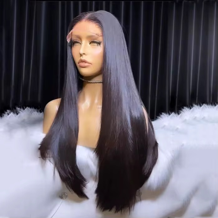 Real hd Lace Raw Vietnamese Super Double Drawn Human Hair Wigs ...