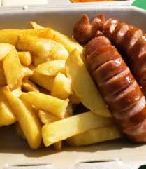 Russian & Chips Parcel - CRAVINGS CAFE