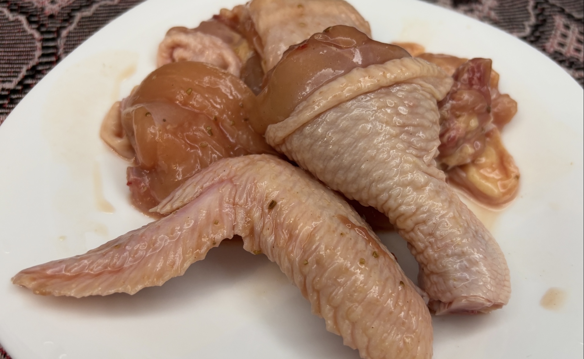 300g Ready to fry Marinated chicken with bone (with powder) 醃製雞塊肉(生 ...