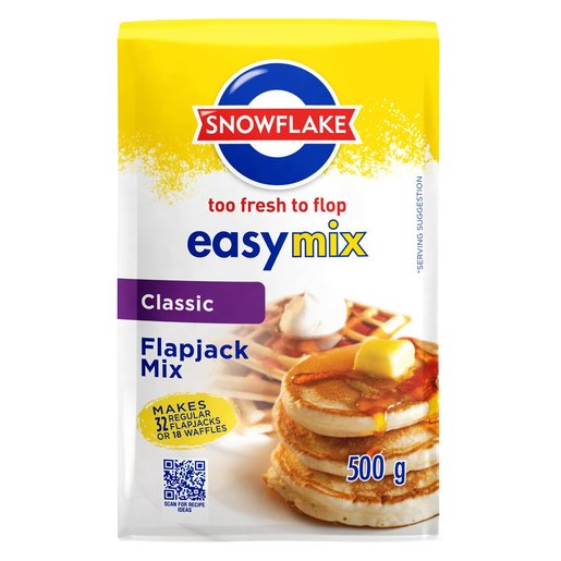 Snowflake Easy Mix Classic Flapjack Mix 500g - Muncho
