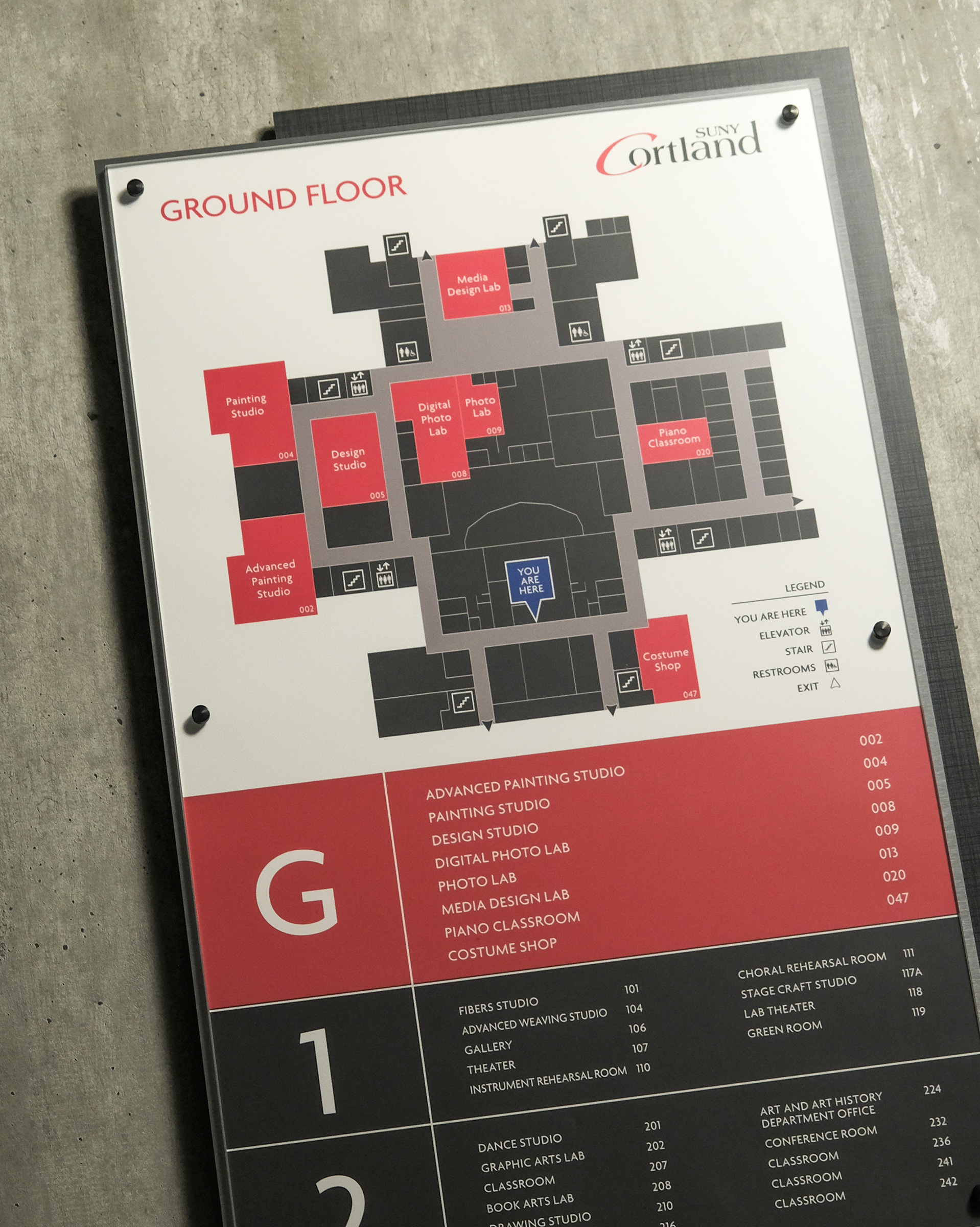 Hang Left Interior Signage – Fusion by Takeform | Takeform