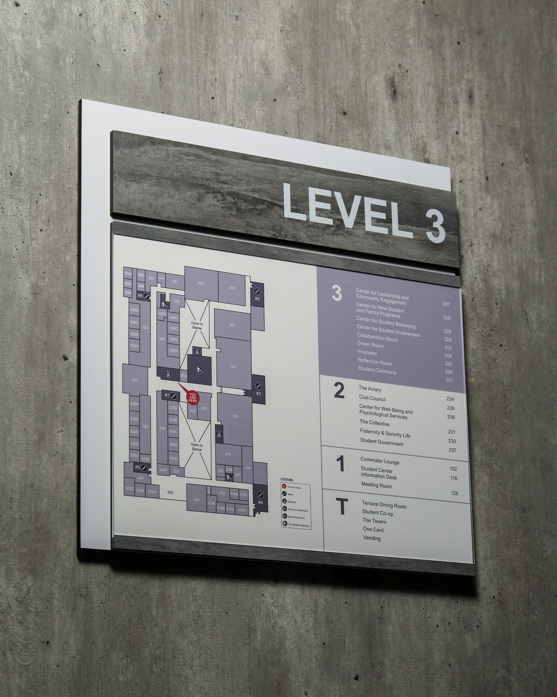 Squared Up Interior Signage – Fusion by Takeform | Takeform