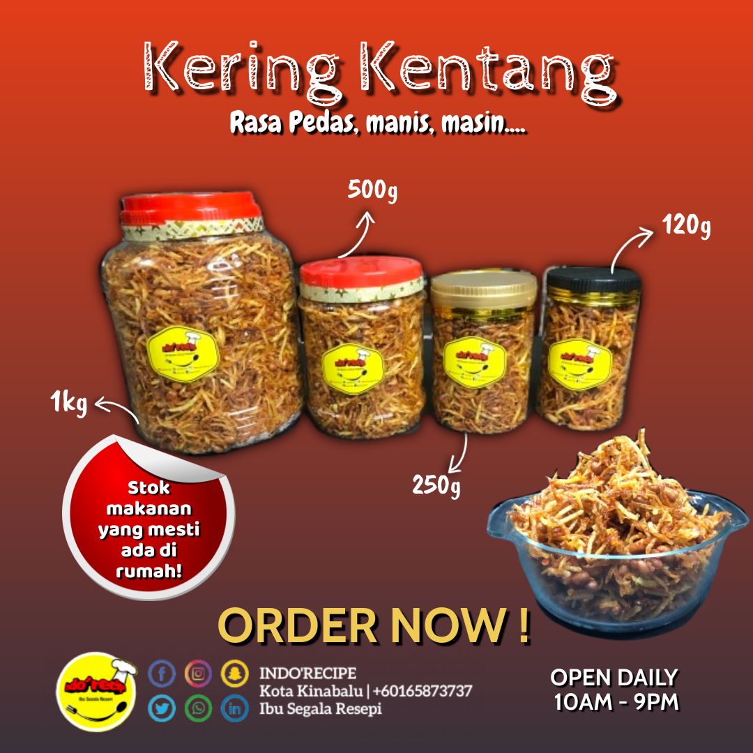 KERING KENTANG 250gm - INDO RECIPE | Take App