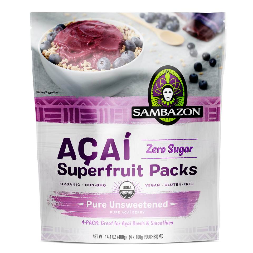 Sambazon Unsweetened Acai Packs (2 Packs) - Project Acai East, Katong ...