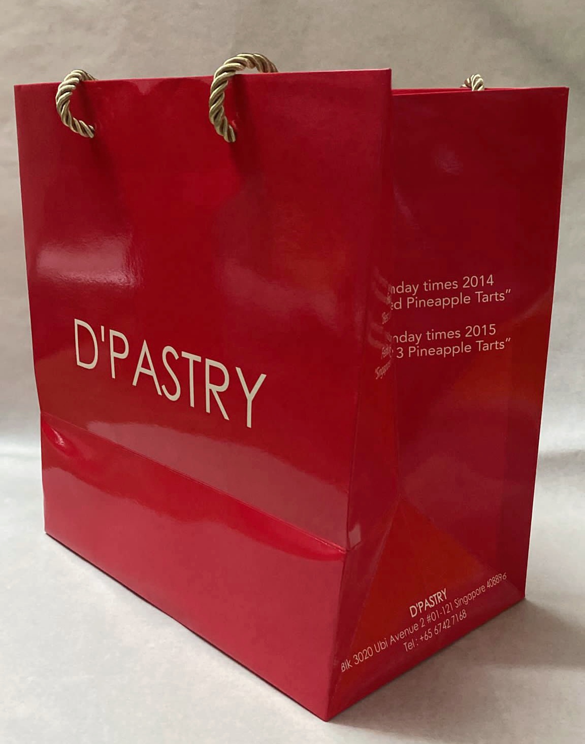 D’Pastry Gift Paper Bag (M) - D'Pastry | Take App