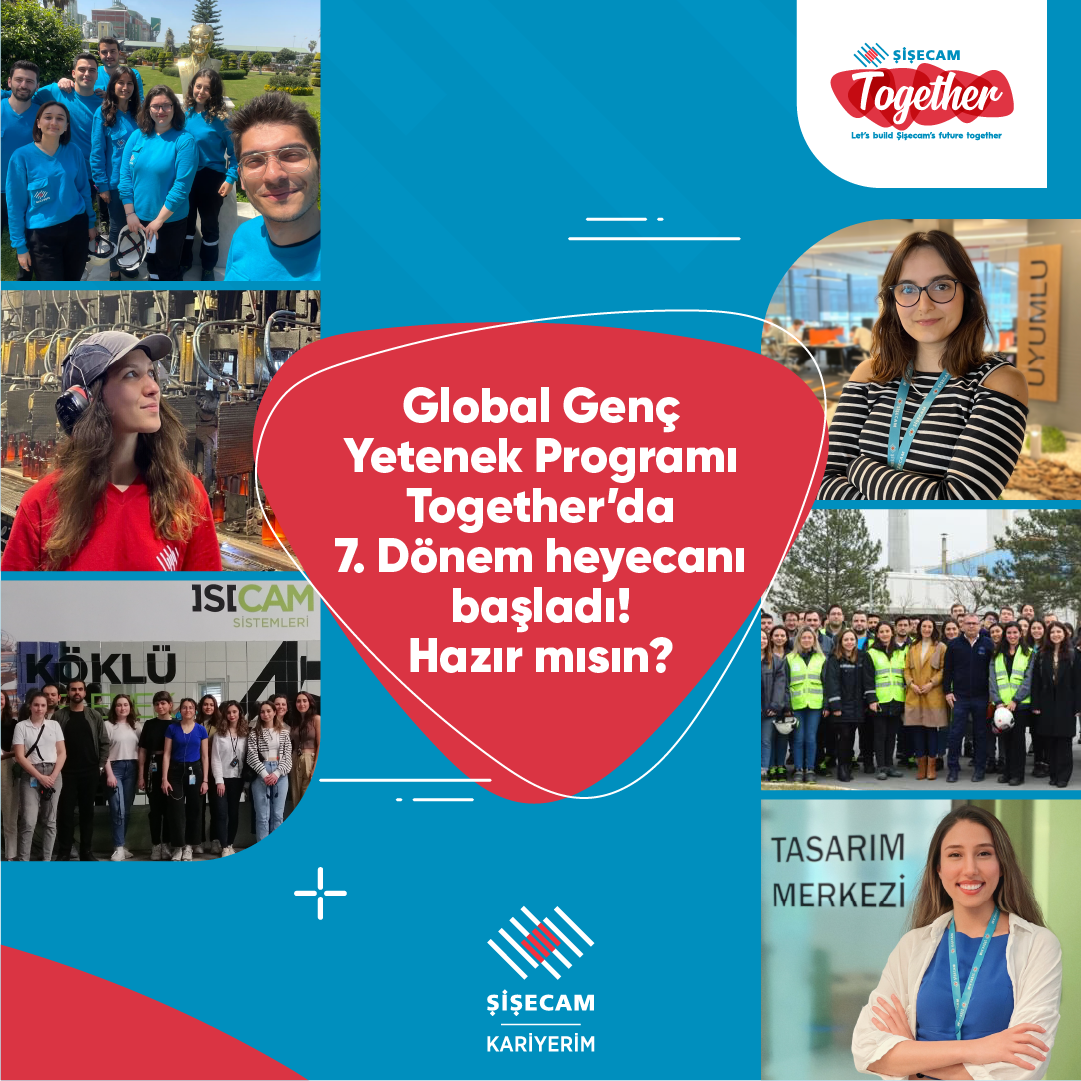 Şişecam Global Young Talent Program "Together 2024" Yarı Zamanlı İş İlanı - anbean KAMPÜS