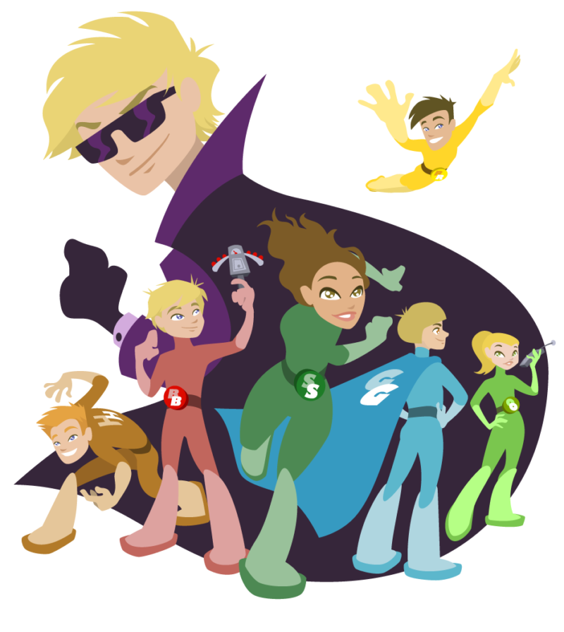 Super Science Squad Poster | Tania Walker