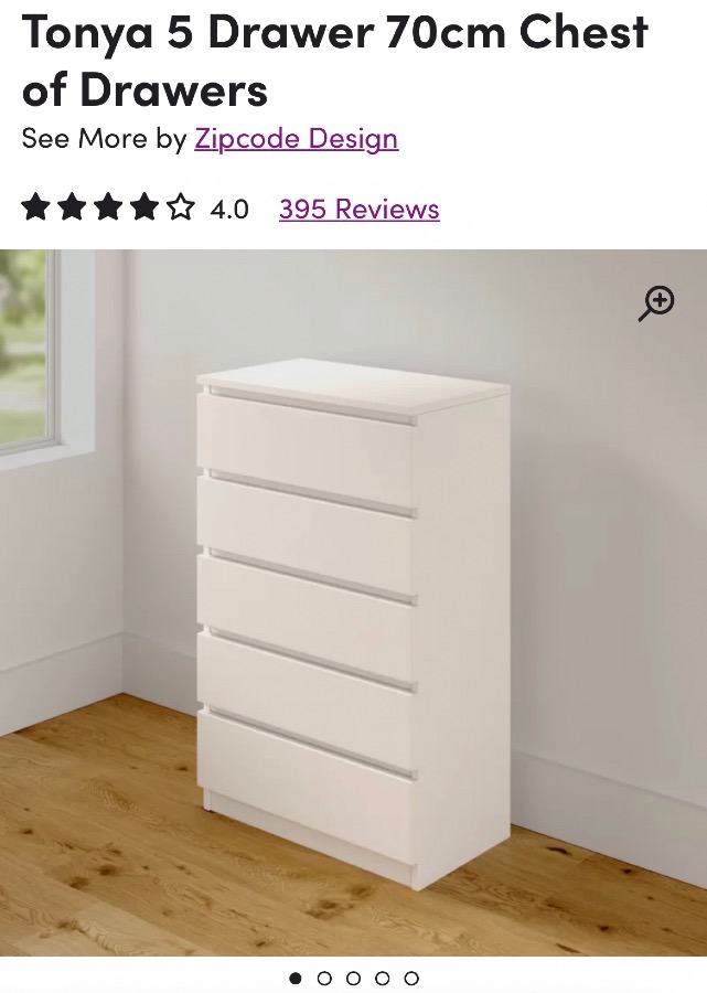 Build Chest of Drawers - €50