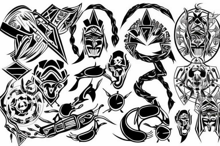 Tribal Tattoo Ideas | TattoosAI
