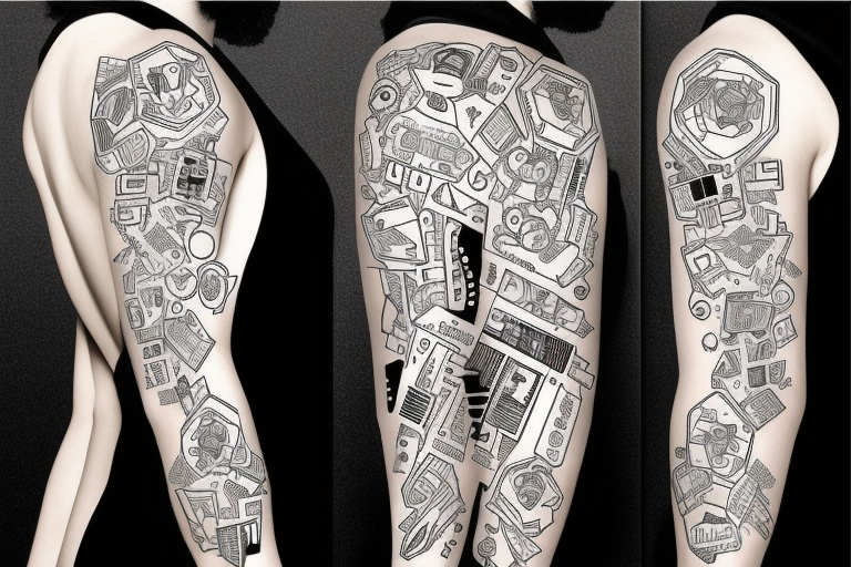 Computer Geek Tattoo