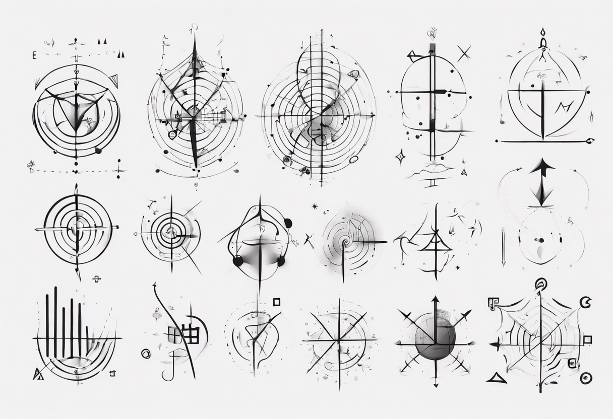 Graph Tattoo Ideas | TattoosAI