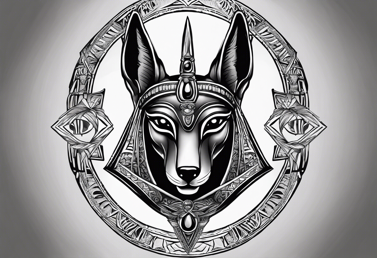 Anubis Tattoo Ideas | TattoosAI