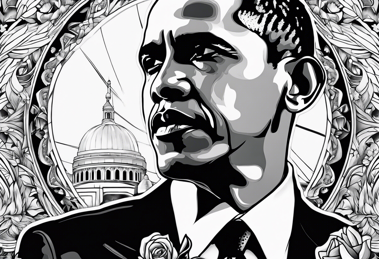 Obama Tattoo Ideas | TattoosAI