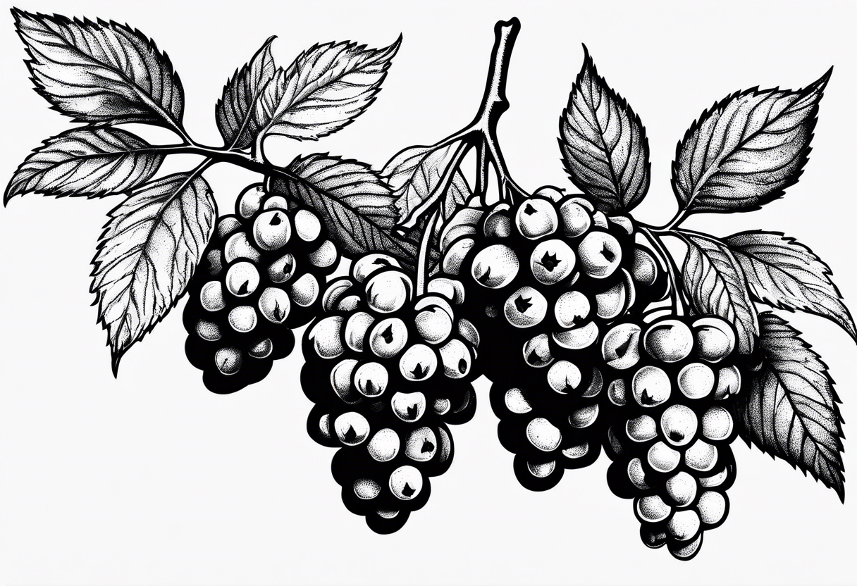 Raspberry Tattoo Ideas | TattoosAI