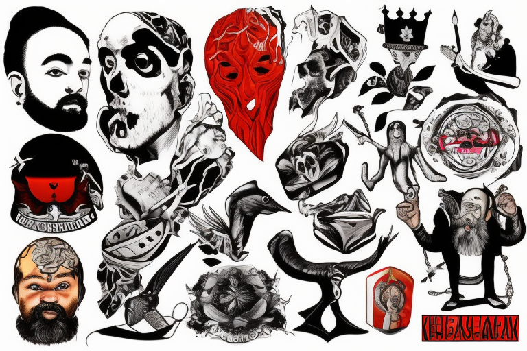 Geedorah Tattoo Ideas | TattoosAI