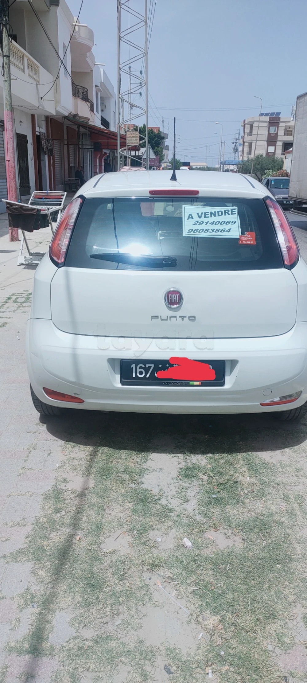 Fiat Punto - 2013 Essence 4 CV à Monastir - autoprix.tn