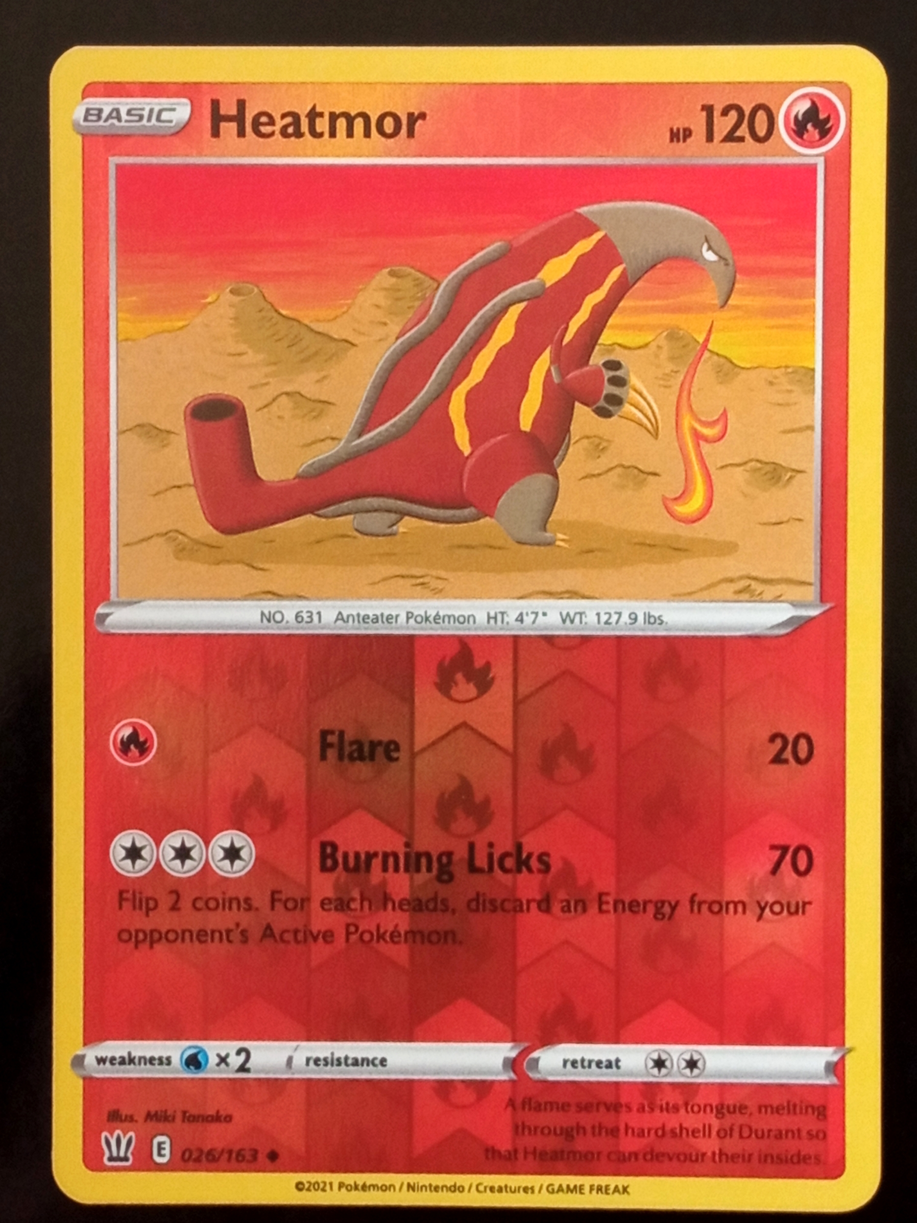 Heatmor - Reverse Holofoil - TcgMatch Chile