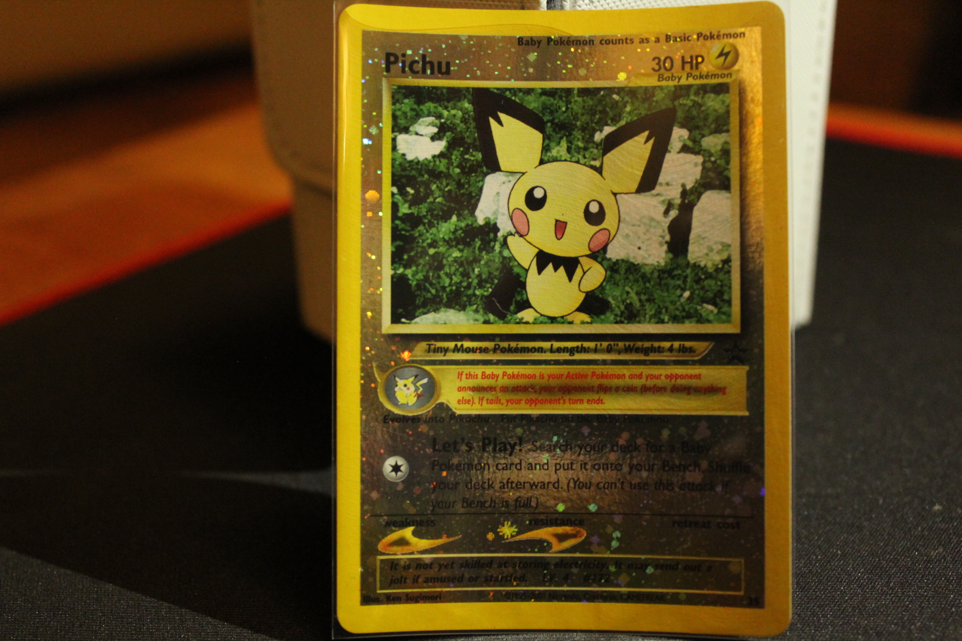 Pichu holo 35/53 WoTC promo black star - TCGmatch Chile
