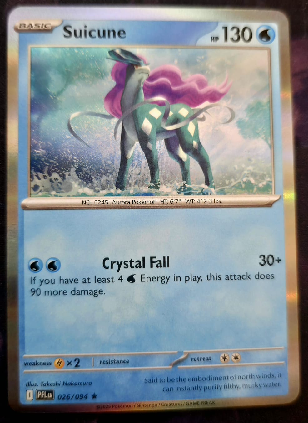 SUICUNE #026 PFL HOLO - TCGmatch Chile