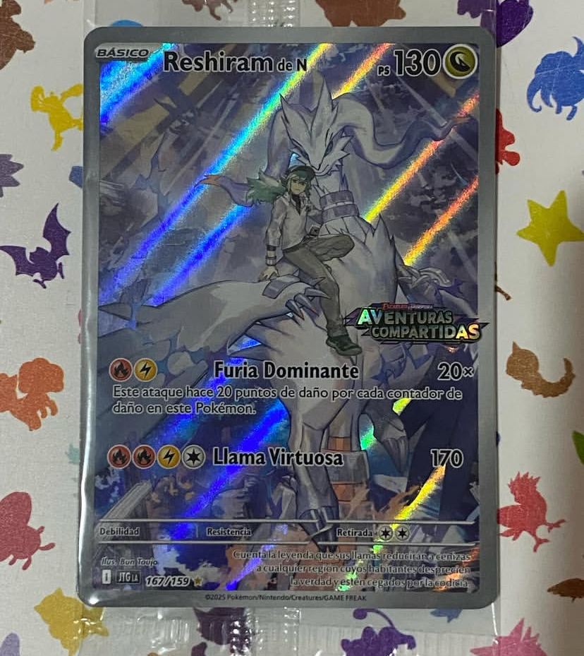Ns Reshiram 167 159 Promo Español Tcgmatch Chile