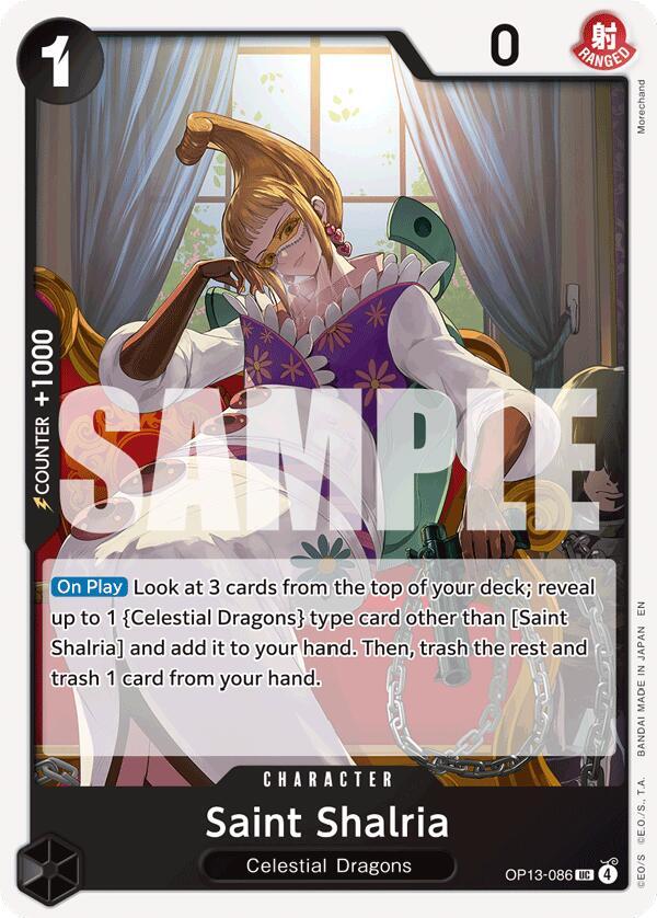 Saint Shalria - Carrying On His Will (OP13) - TcgMatch Chile
