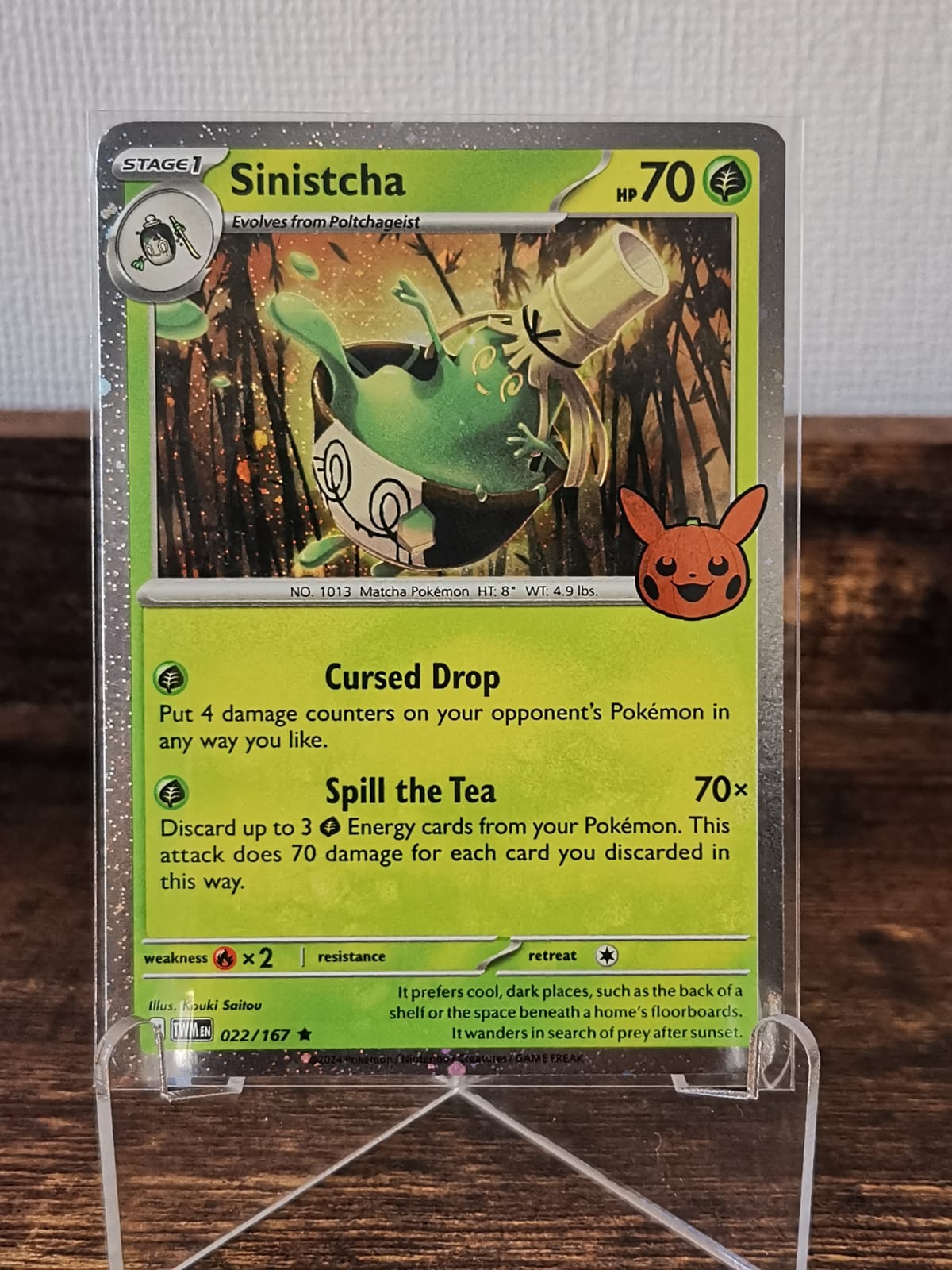 Sinistcha #22 Pokemon Trick or Trade 2024 - TcgMatch Chile