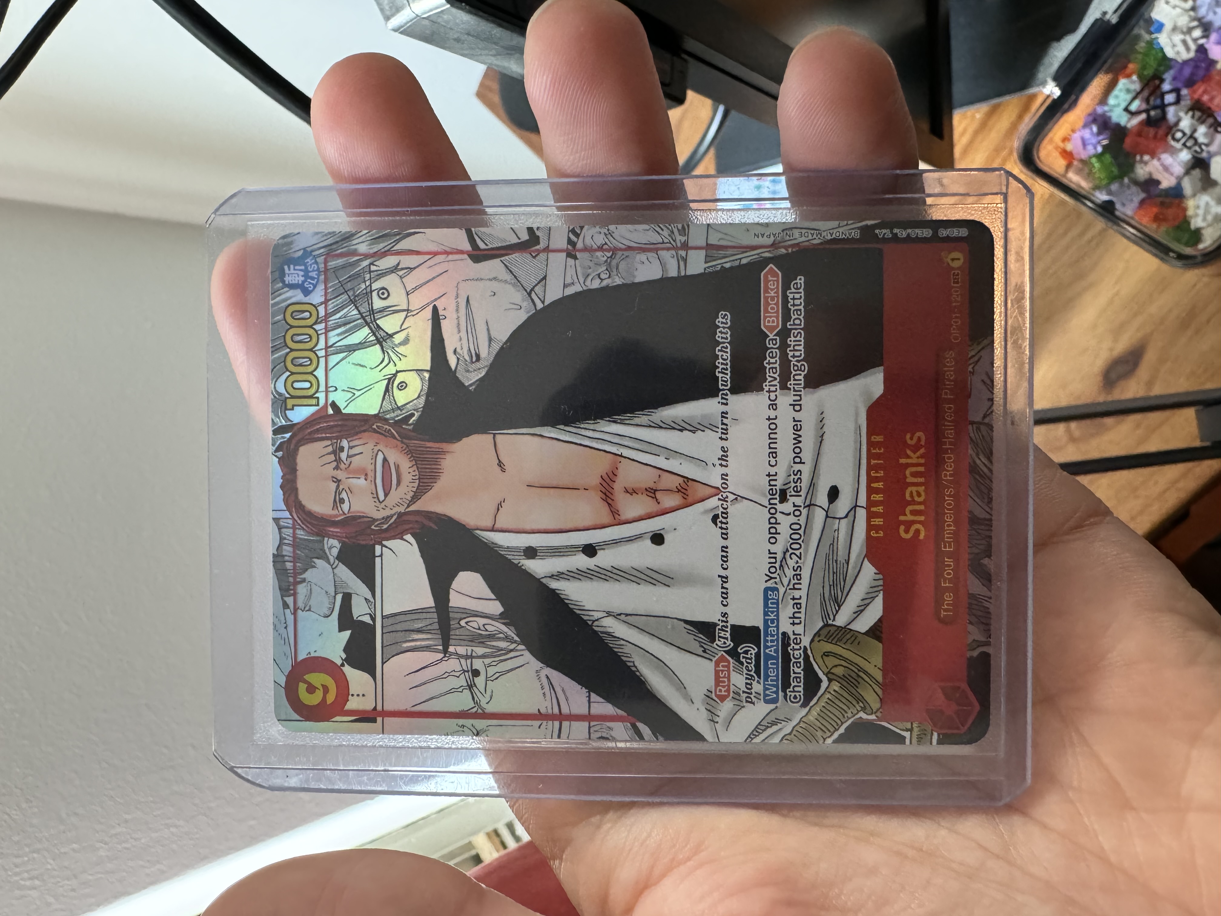 Shanks Manga OP1 - El primer marketplace de TCG en Chile - TcgMatch