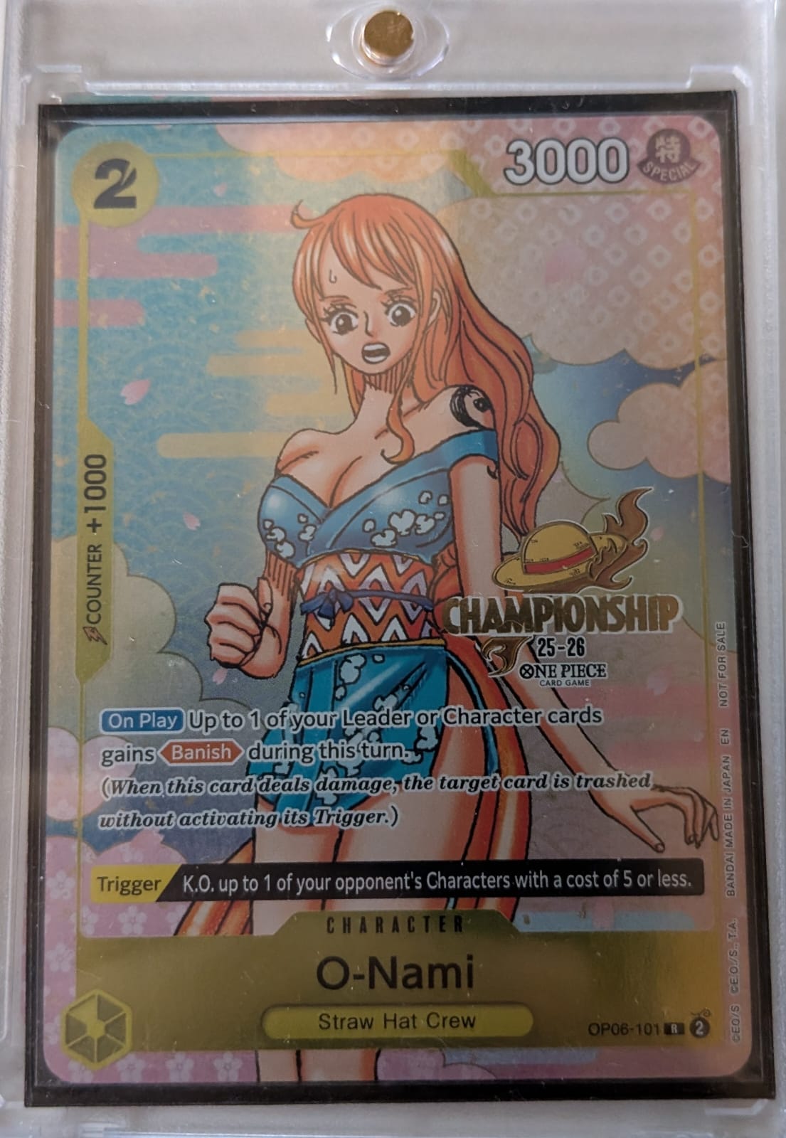O-Nami (CS 25-26 Event Pack) - TCGmatch Chile