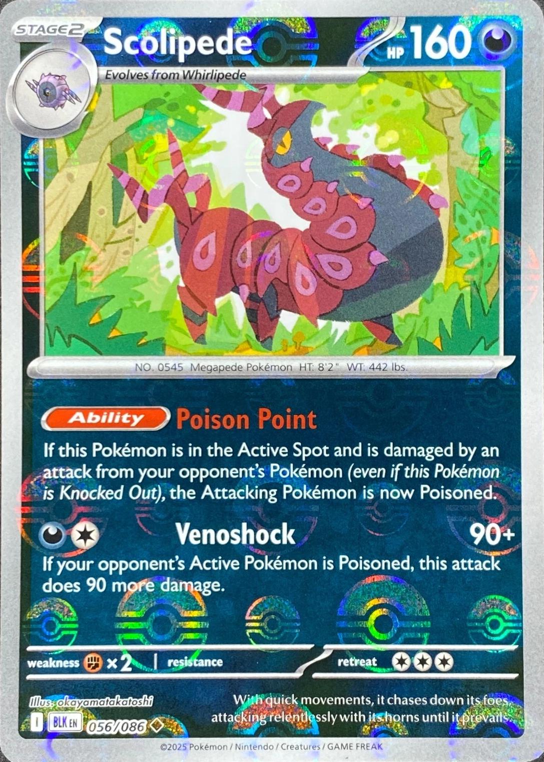 Scolipede 56/86 (Poke Ball Pattern) - TcgMatch Chile