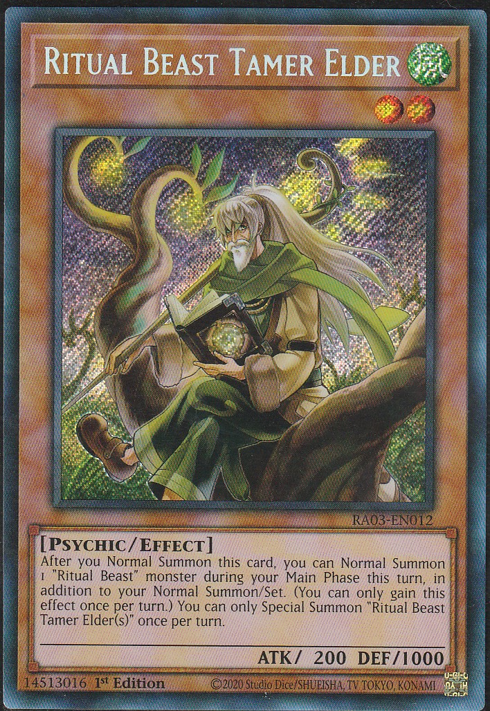 Ritual Beast Tamer Elder (SeR) (RA03-EN012) - TCGmatch Chile