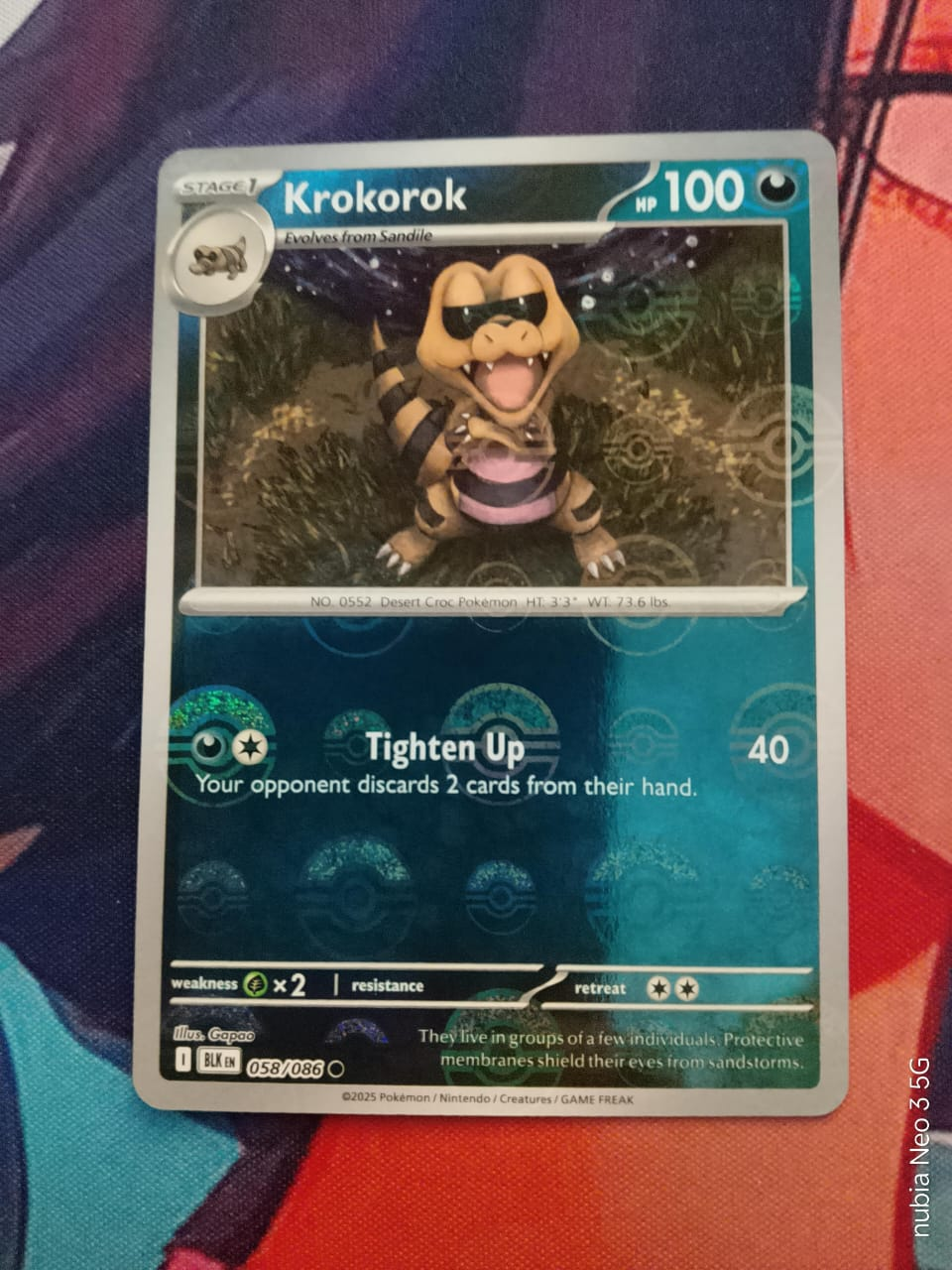 Krokorok Pokeball - TCGmatch Chile