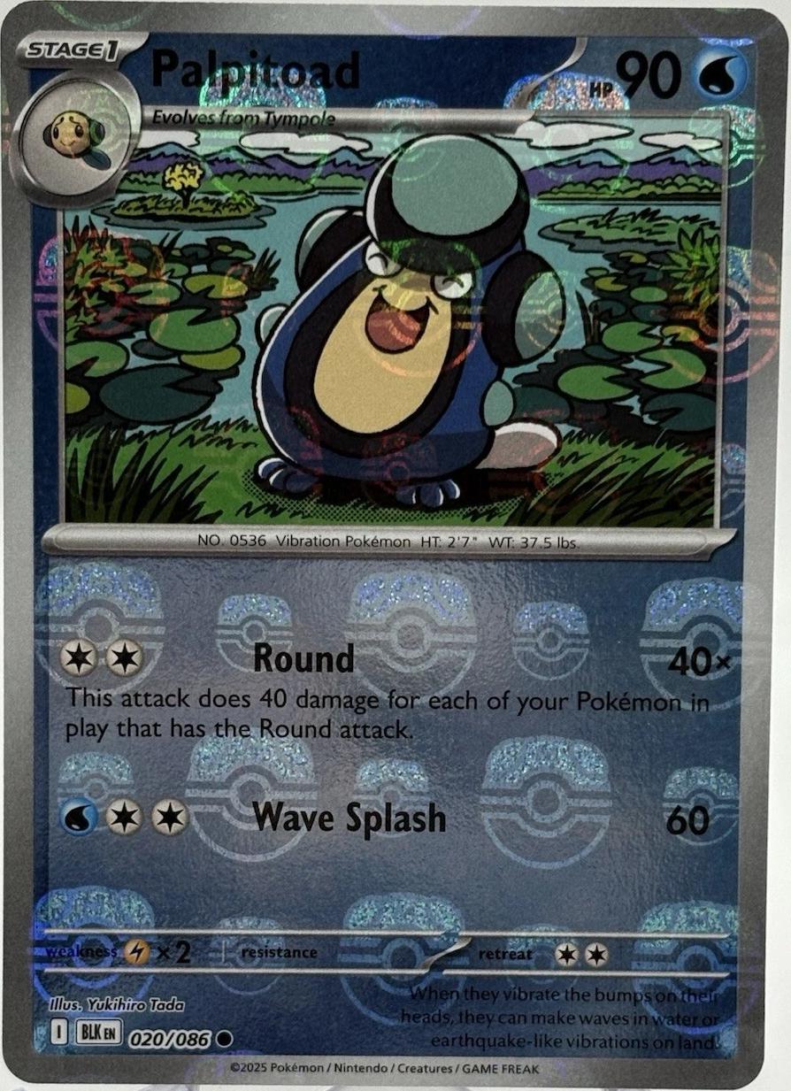 Palpitoad (Master Ball Pattern) - TcgMatch Chile