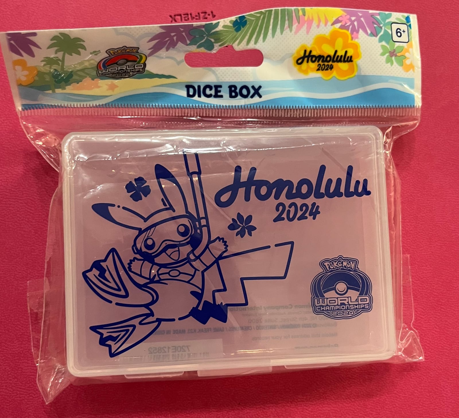 Dice Box (caja para contadores) Honolulu Pokémon World Championships ...