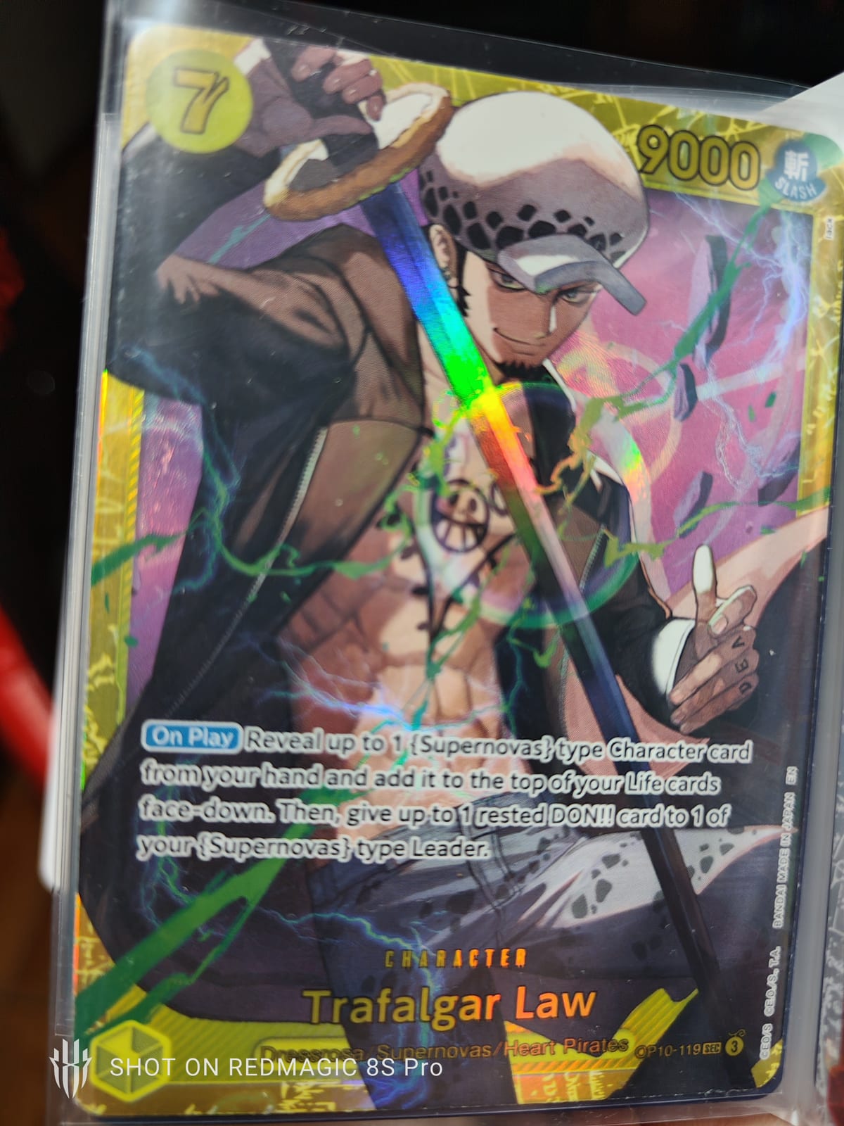 Trafalgar Law - OP10-119 (Reprint) - Premium Booster -The Best- Vol. 2 ...