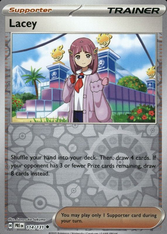 Aroa 2025 Scarlet & Violet: Prismatic Evolutions #114/131 Reverse Holo ...