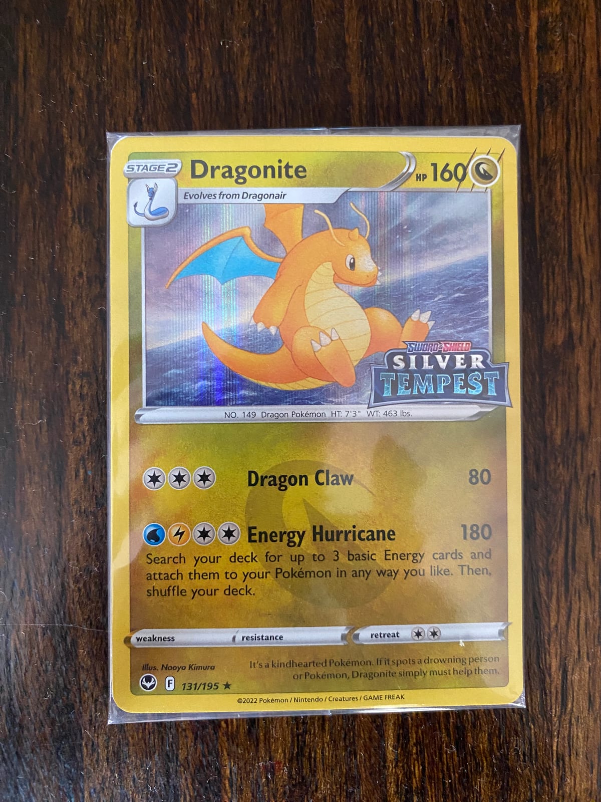 Dragonite Promo Silver Tempest Sellado - TCGmatch Chile