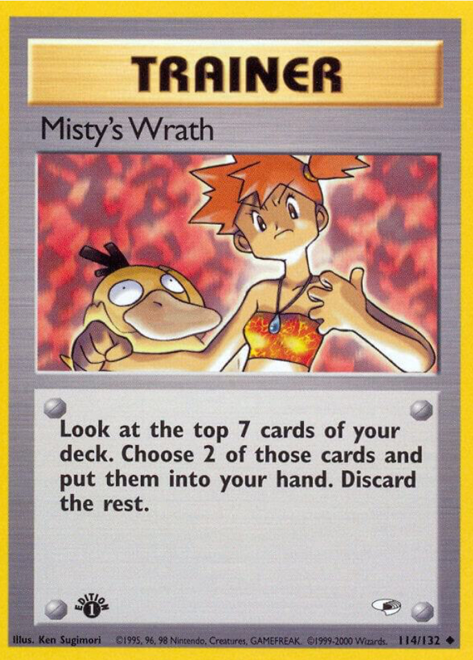 Misty's Wrath [1st Edition] - TcgMatch Chile