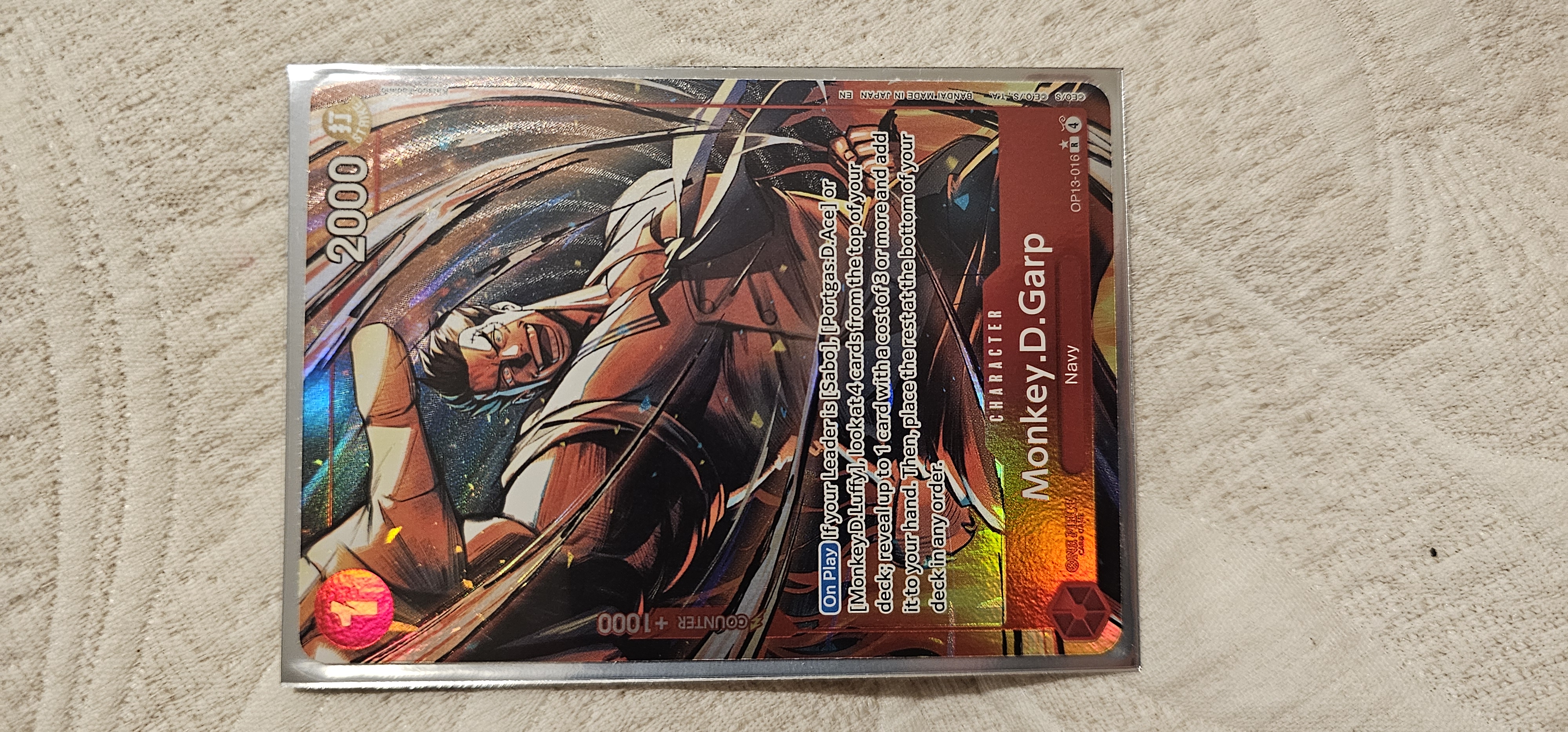 Monkey.D.Garp OP13-016 AA - TCGmatch Chile